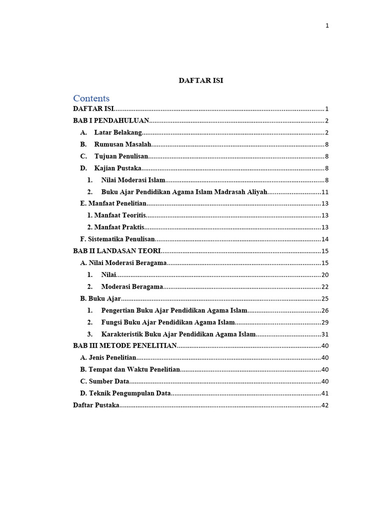 Mini Proposal Titha | PDF | Sains & Matematika