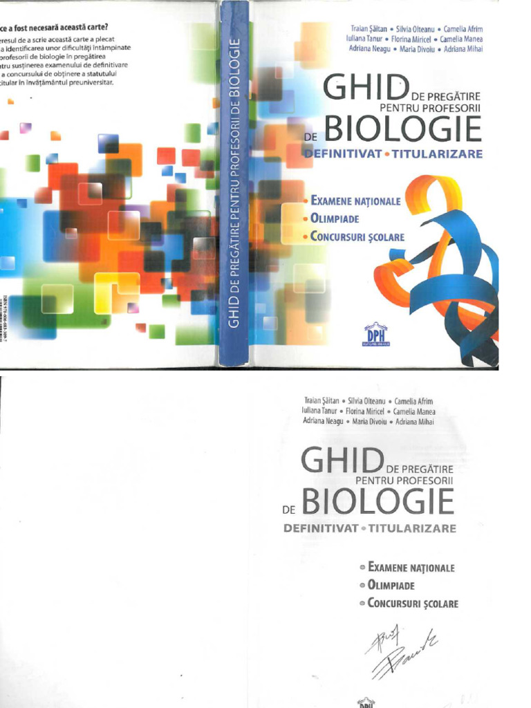 Ghid Biologie | PDF