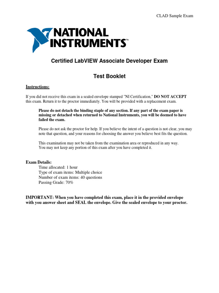 Clad Sample Exam2 | PDF | Control Flow | Data Type