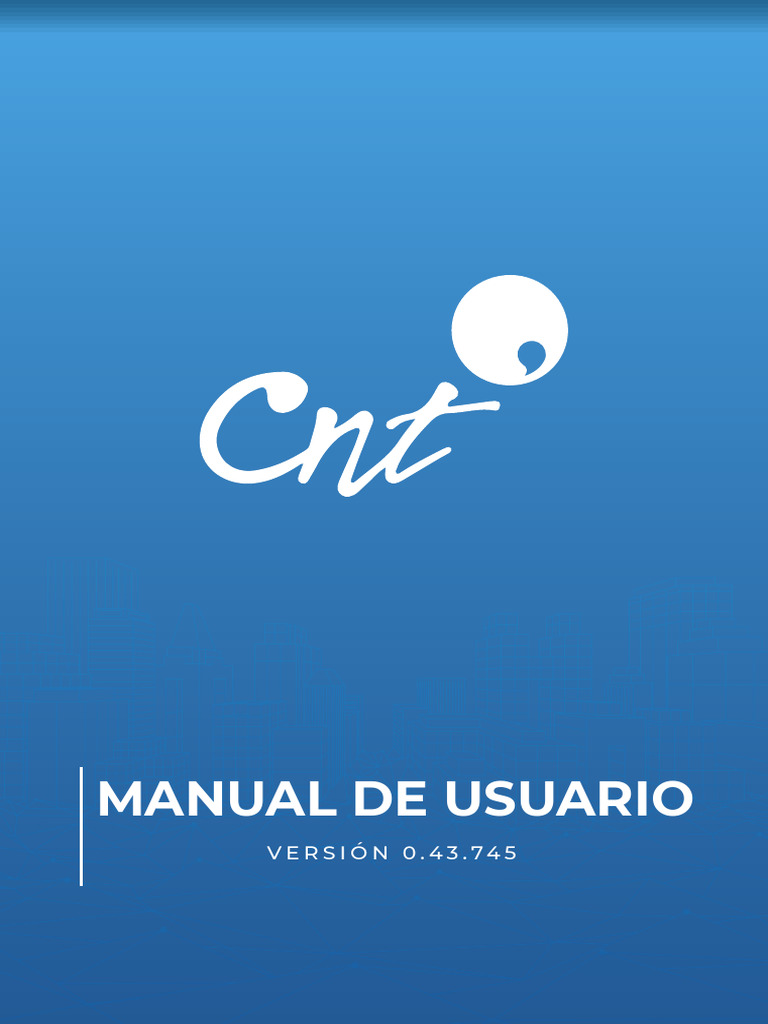Manual de Usuario CNT | PDF | Sistema de Posicionamiento Global | Gsm
