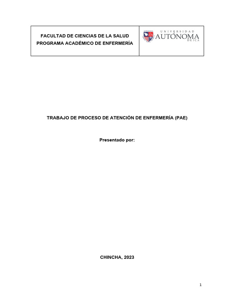 13 Modelo Pae Pdf Cáncer Dieta