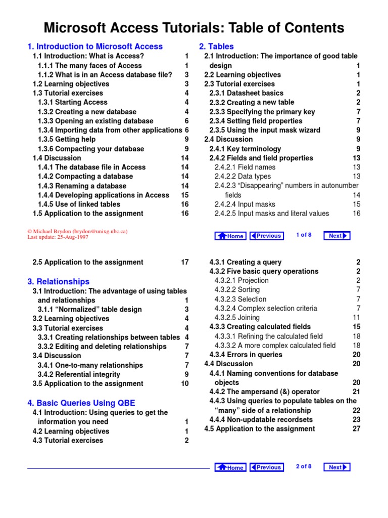 MS Access | Download Free PDF | Microsoft Access | Databases