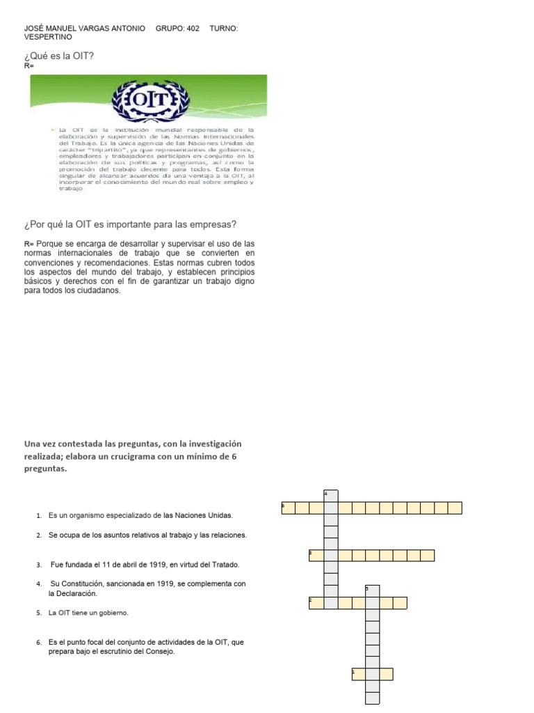 ACT 3. Investigar (OIT) | PDF