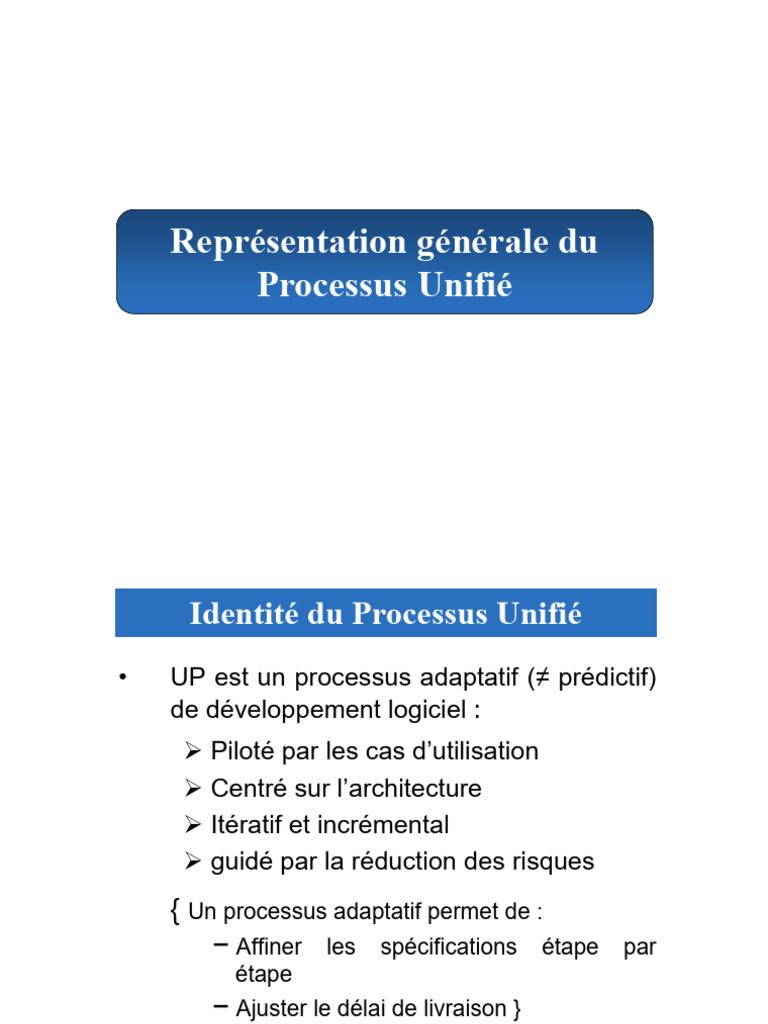 Introduction au Processus Unifié | PDF | Risque | Informatique