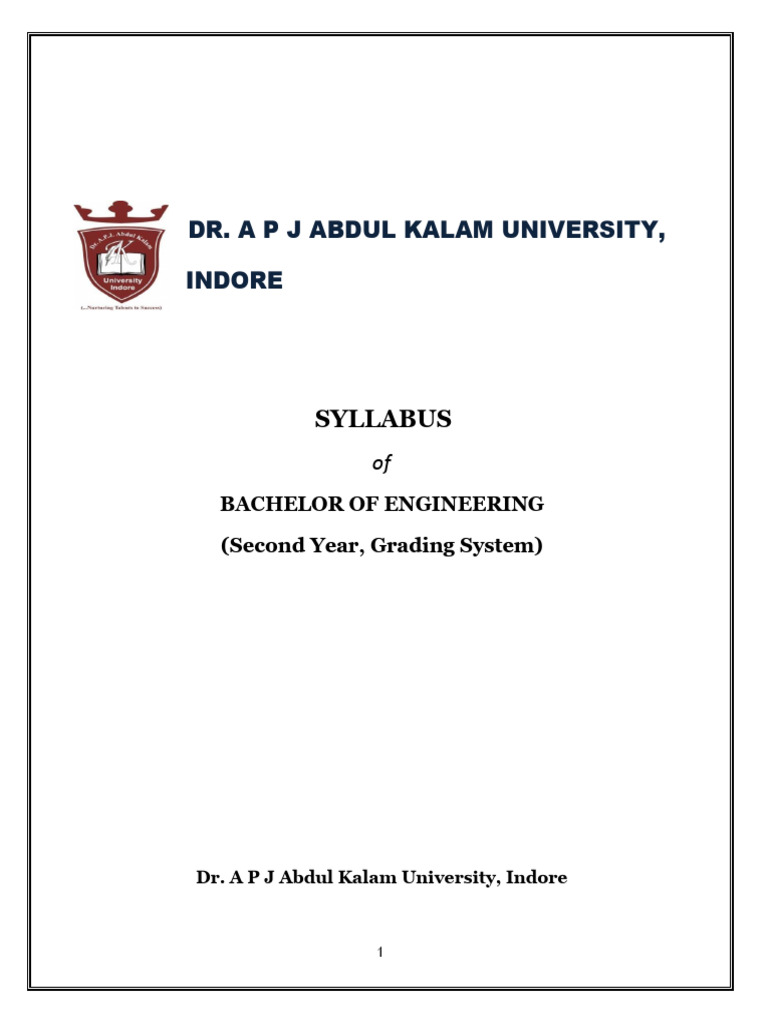 BE Electronics & Communication Syllabus | PDF | Amplifier | Operational Amplifier