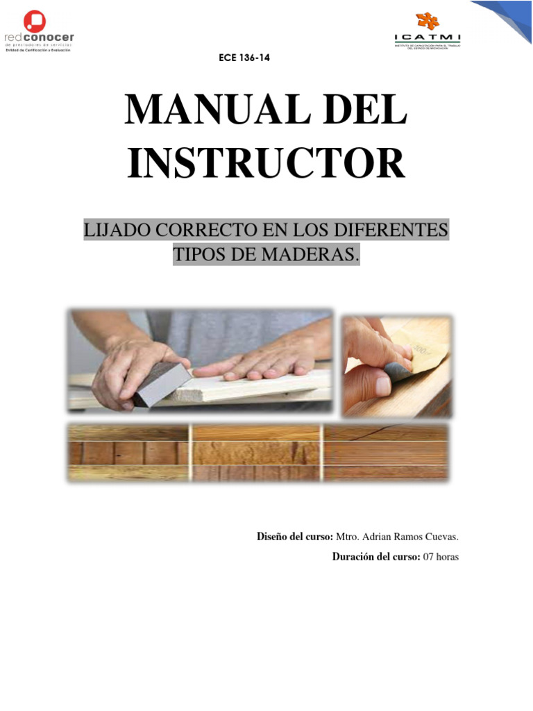 Manual Del Instructor | PDF | Procesos industriales | Artesanías