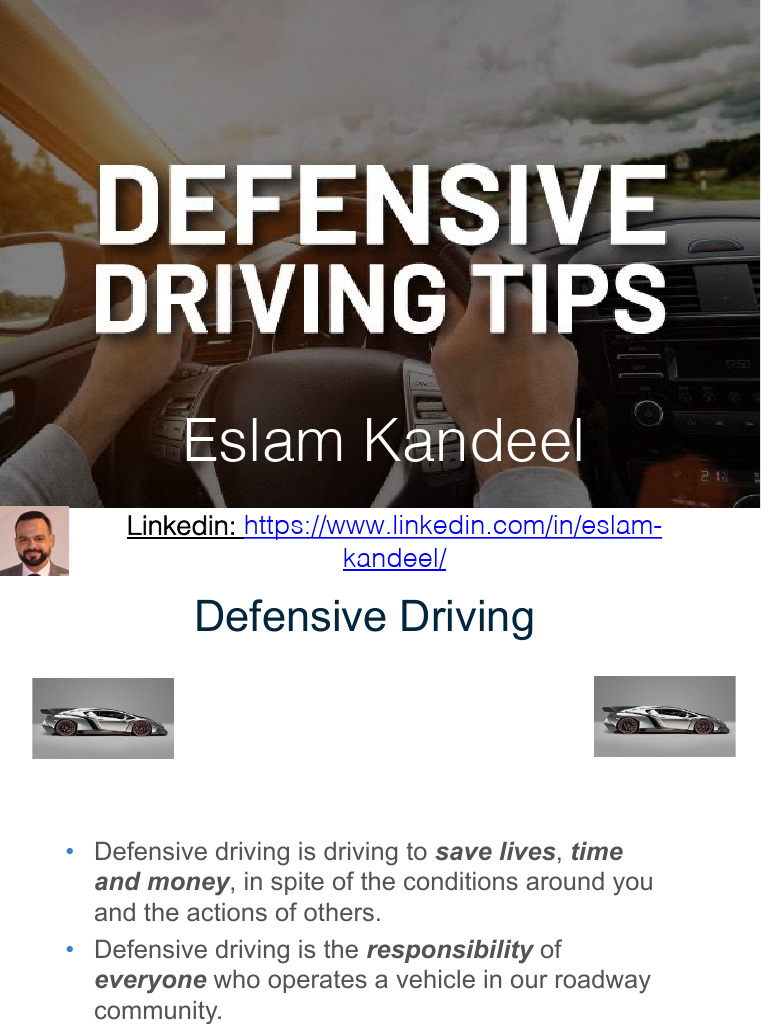 Defensive Driving Tips | Download Free PDF | Driving | Traffic Collision