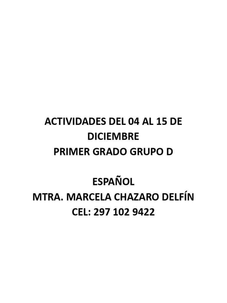 1D Actividades-1 | PDF | Las emociones | Inteligencia emocional