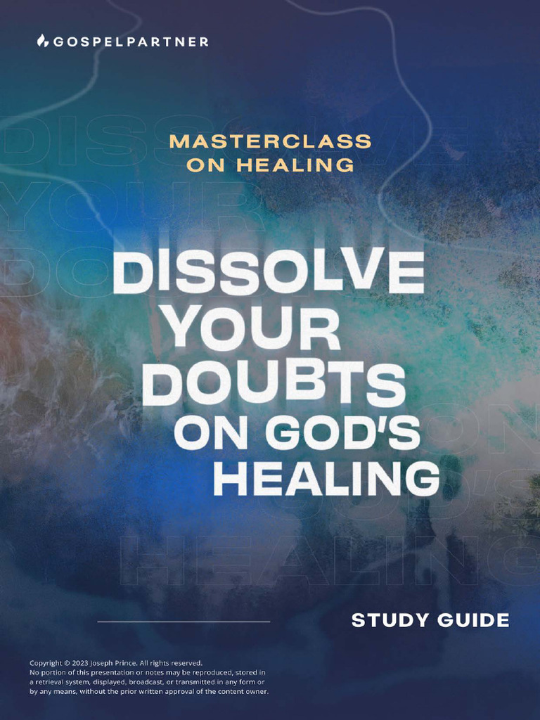 Dissolve Your Doubts On Gods Healing | PDF