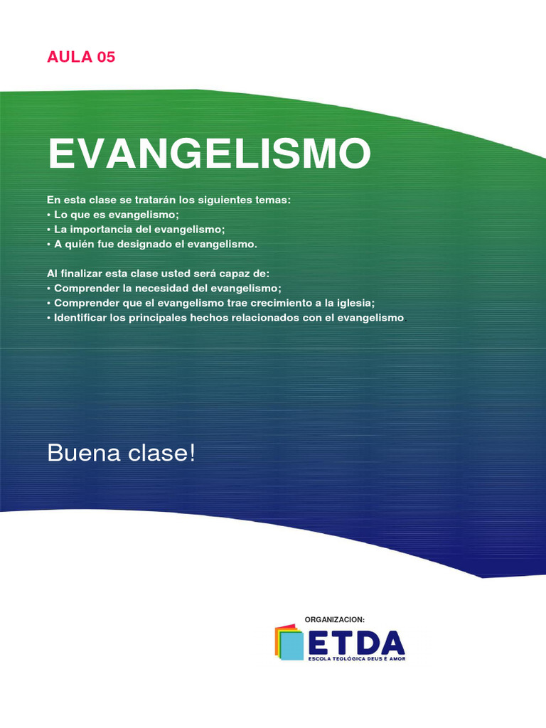 Evangelismo Web Tema Cinco | PDF | Jesús | Cristo (título)