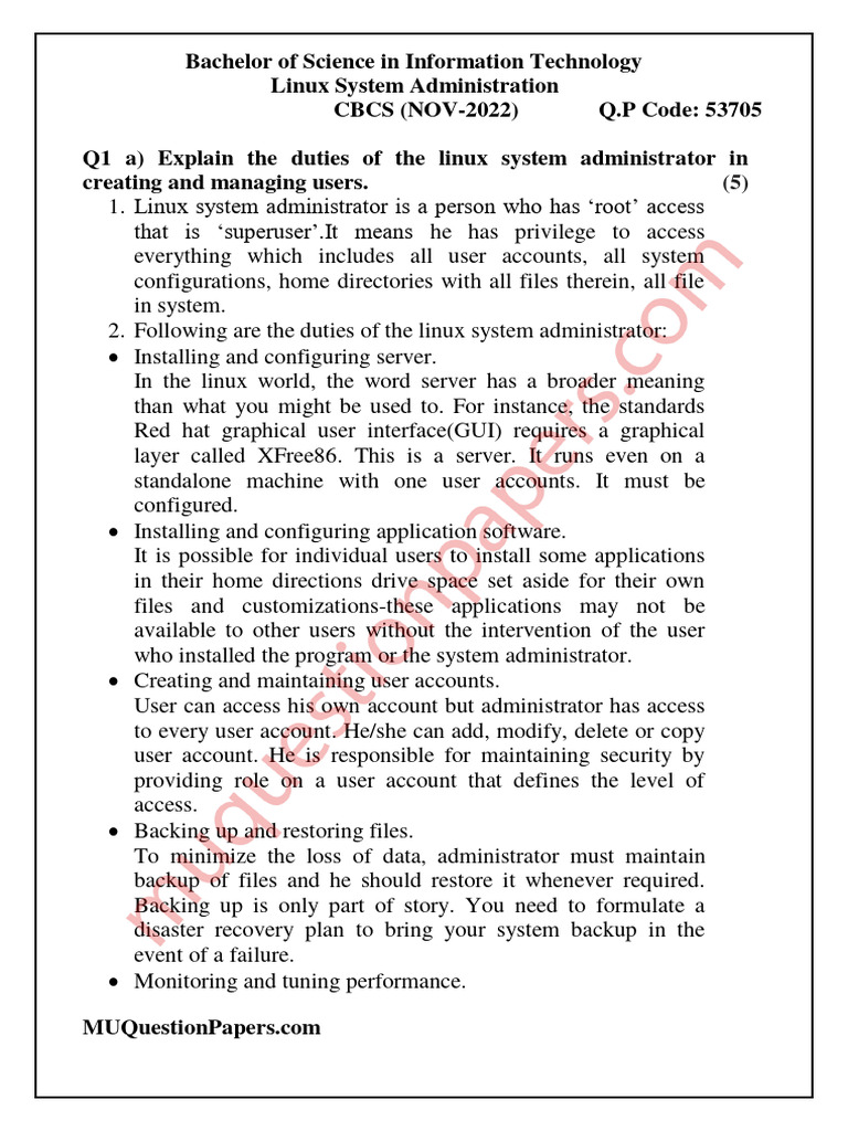 Science - BSC Information Technology - Semester 5 - 2022 - November ...