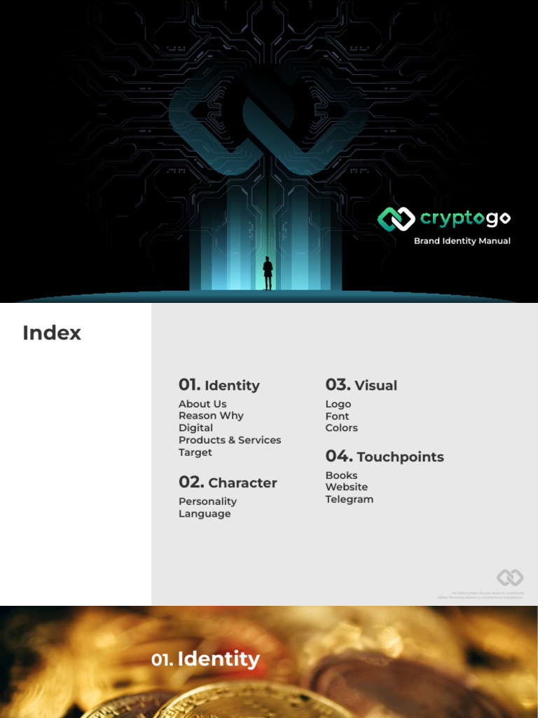 Crypto Go Brand Identity Manual | PDF | Cryptocurrency | Applications ...