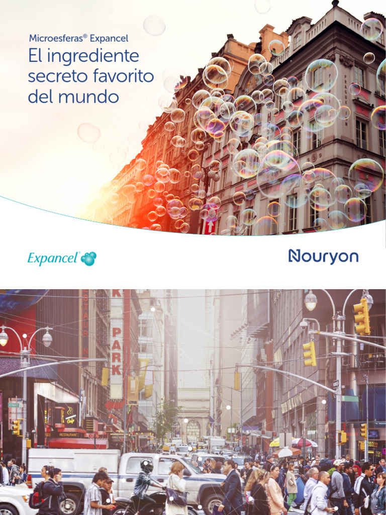 Brochure Expancel Worlds Favorite Secrete Ingredient Es | PDF | Espuma ...