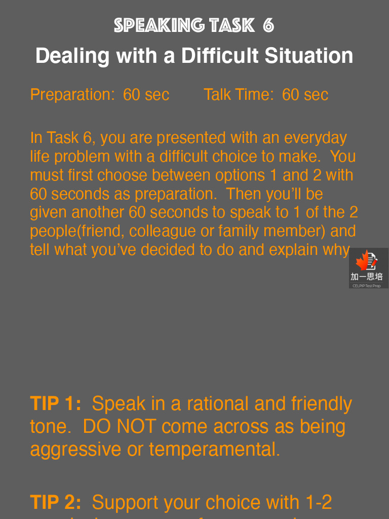Speaking Task 6 B (12.13 AM) | PDF | Self-Improvement