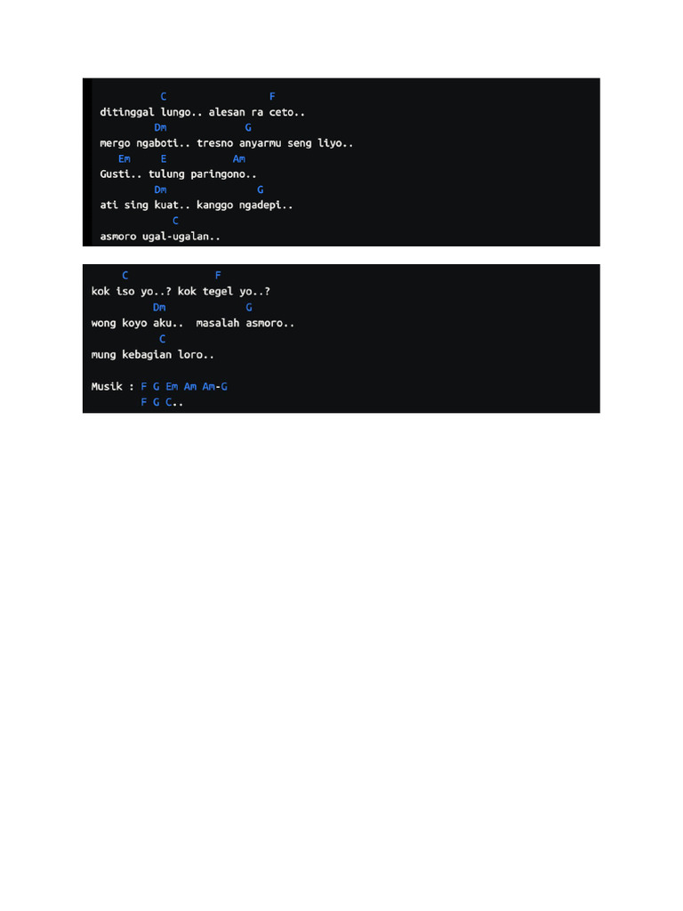 Kok iso yo part 1 | PDF