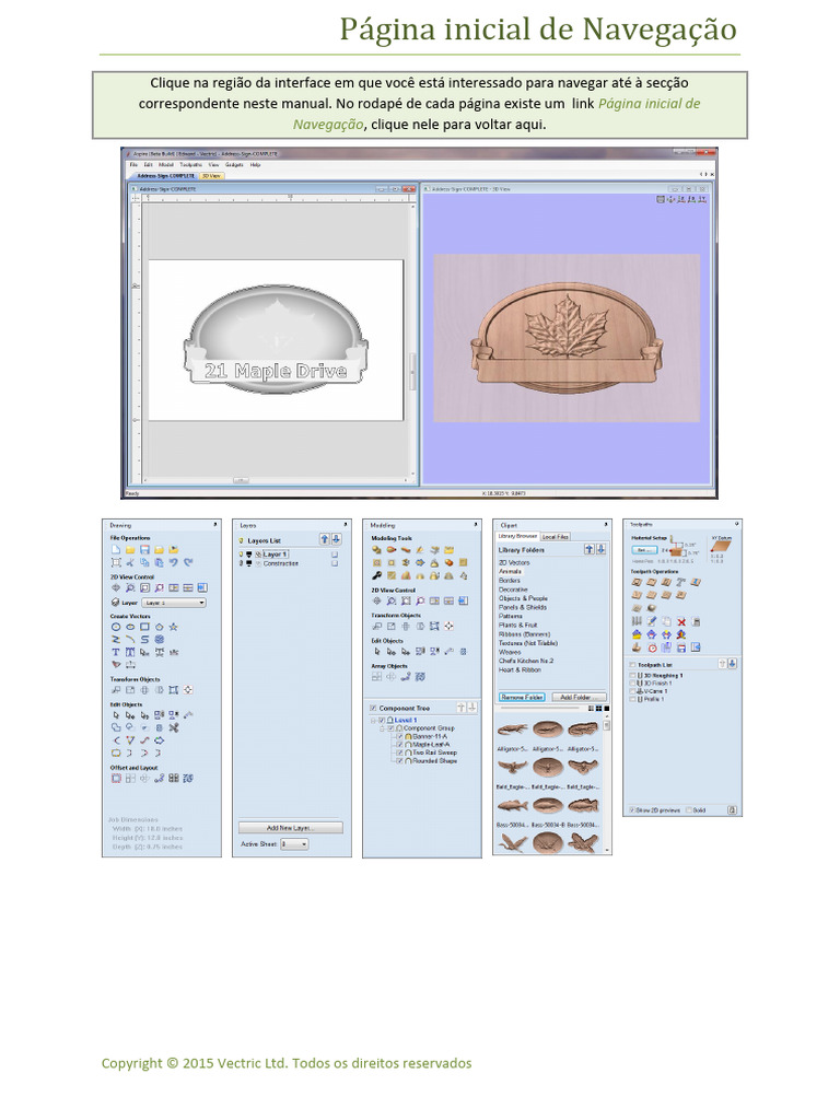 TutorialAspirePortugues | PDF | SketchUp | Microsoft Windows