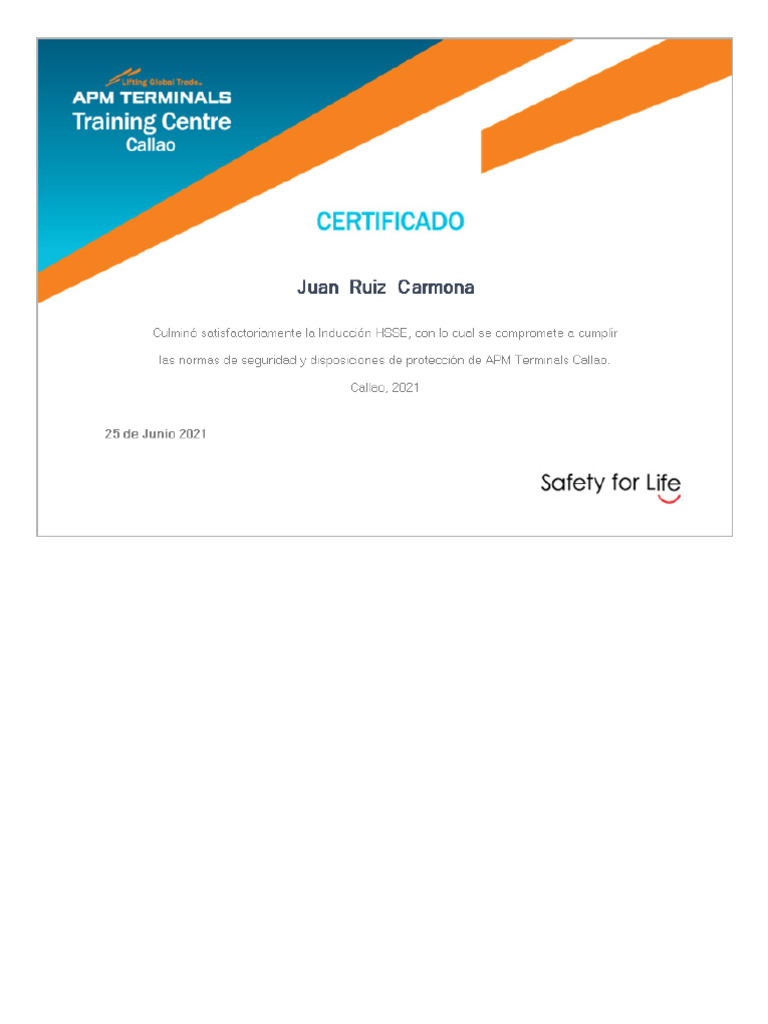 Obtención de Certificado - APROBADO- APM | PDF