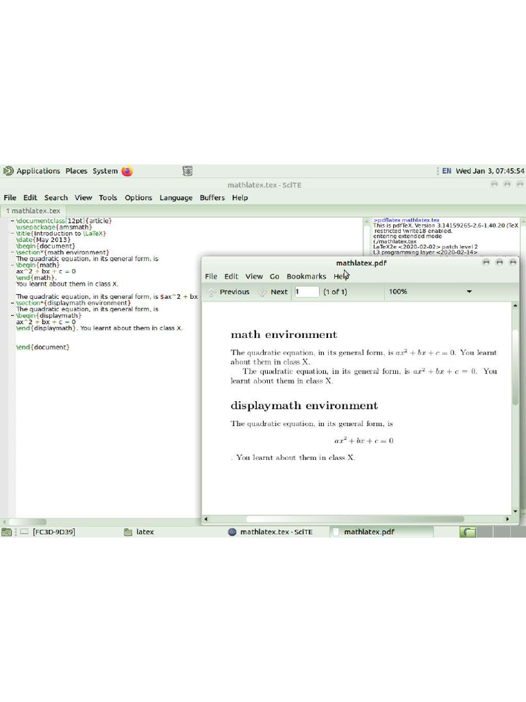 Practical of Latex & R Software | PDF