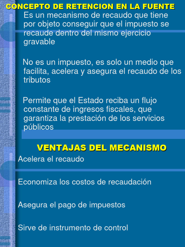 Retencion Fuen Te - Ica | PDF | Impuestos | Economias