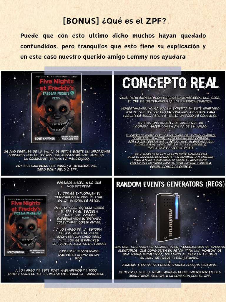 PARTE 2 Del Libro - FNAF | PDF