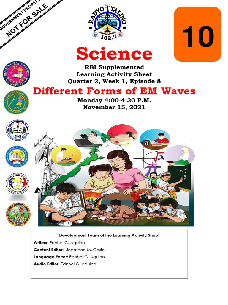 Sci10 Las Q2 W1 | PDF | Electromagnetic Radiation | Electromagnetic ...