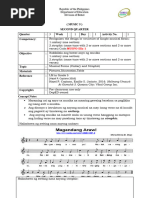 DAILY LESSON PLAN MAPEH 5 - MUSIC 4th Quarter - Antas NG Dynamics | PDF