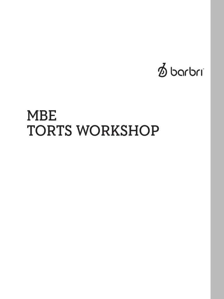 Torts Exam Practice Questions | PDF