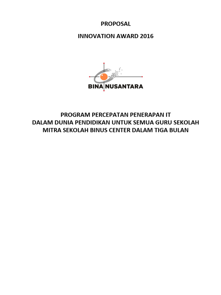 Program Percepatan Penerapan It Dalam Dunia Pendidikan Untuk Semua Guru Sekolah Mitra Sekolah ...