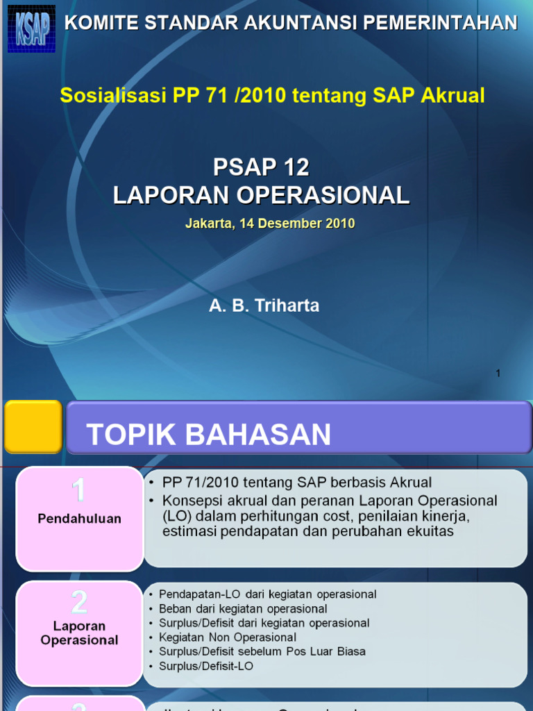 Sesi 5 Materi PSAP 12 | PDF