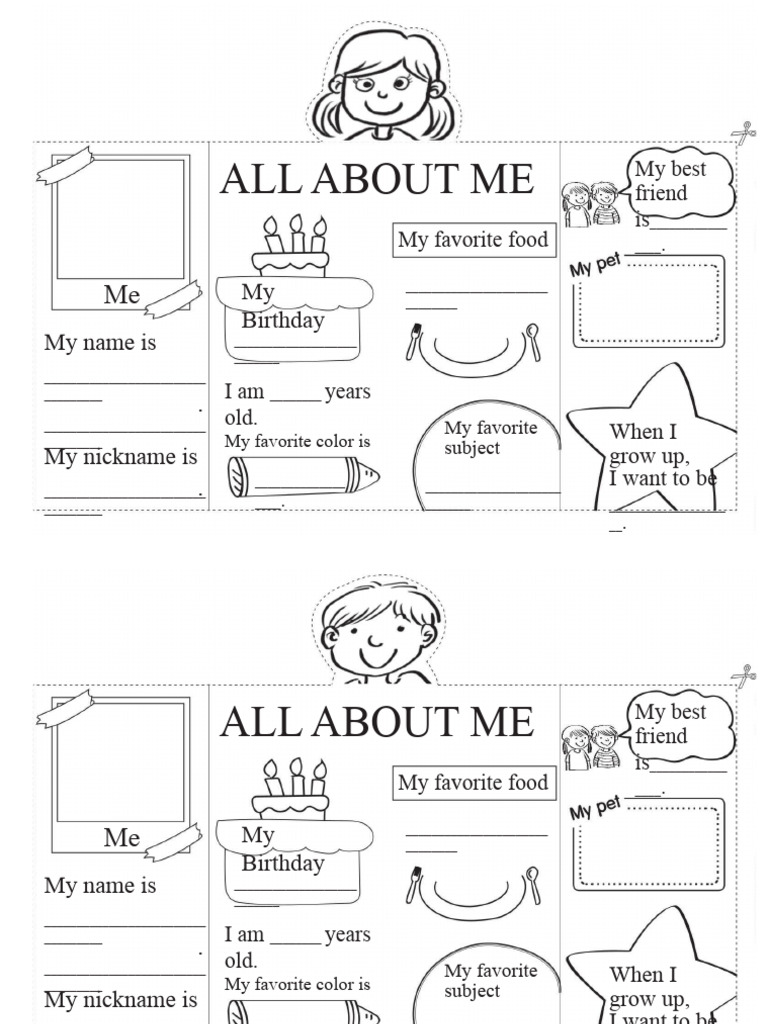 All About Me | PDF