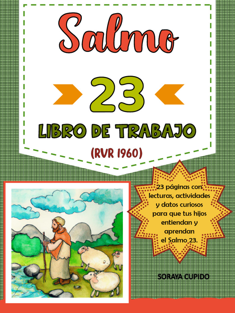 Salmo 23 - Libro de Trabajo | PDF