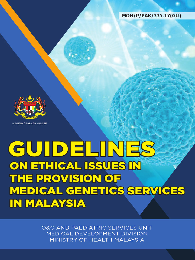 Guidelines On Ethical Issues in The Provision of Medical Genetics ...