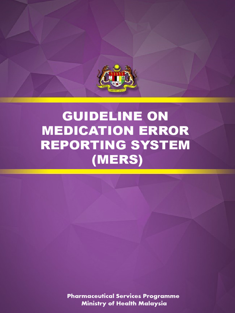 Medication Error Reporting Guide | PDF | Medical Error | Password