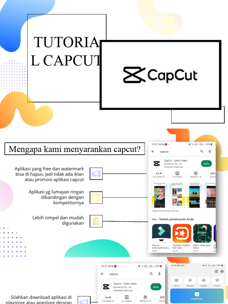 Tutorial Capcut | PDF