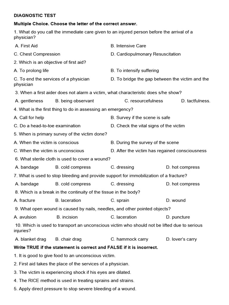 Copper Activity | PDF | First Aid | Diseases And Disorders