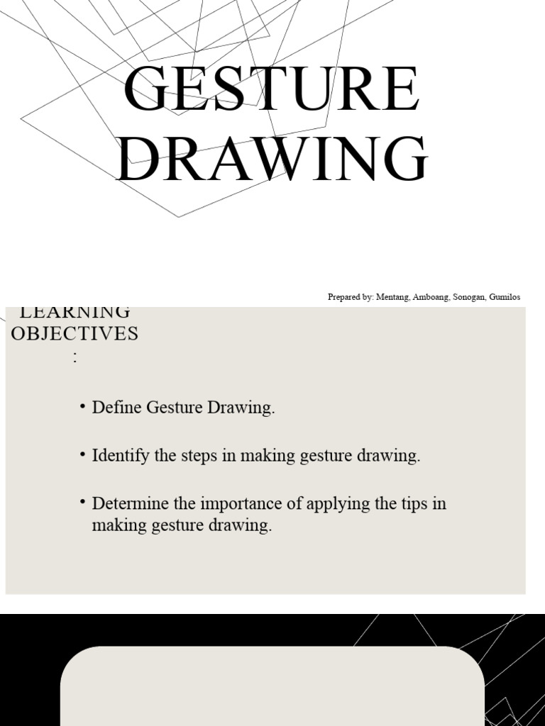 Famous Gesture Drawing Techniques | PDF | Drawing