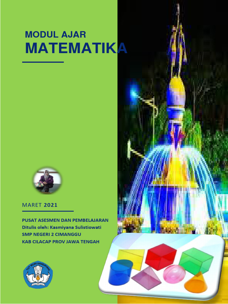 Modul Ajar Matematika - Luas Permukaan Bentuk Prisma Dan Limas - Fase D | PDF | Seni | Sains ...