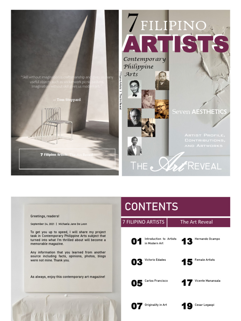 Contemporary Magazine | PDF | Paintings