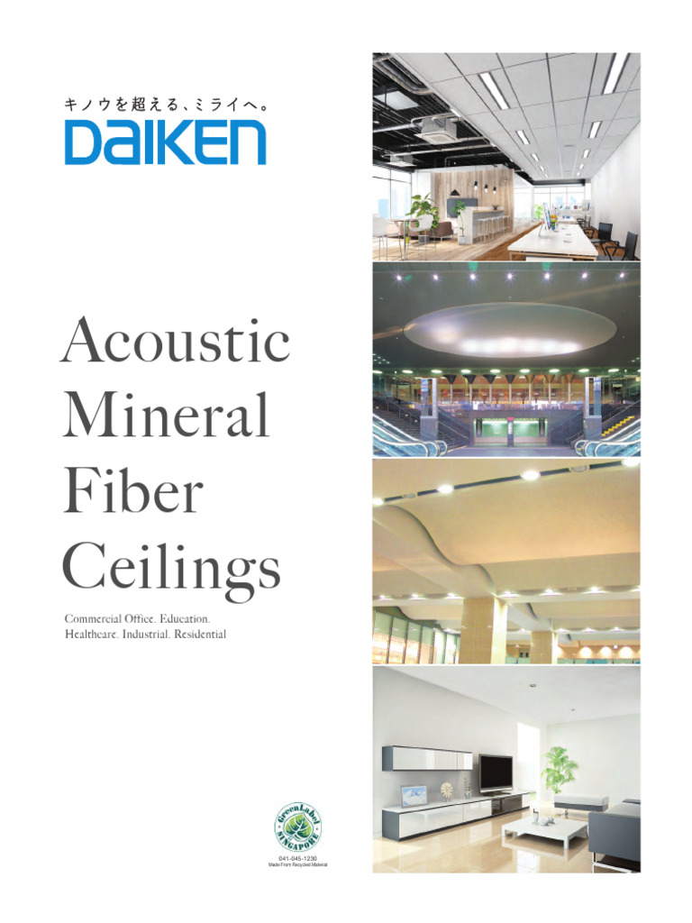 DAIKEN Ceiling Catalog Full | PDF | Flooring | Building Materials