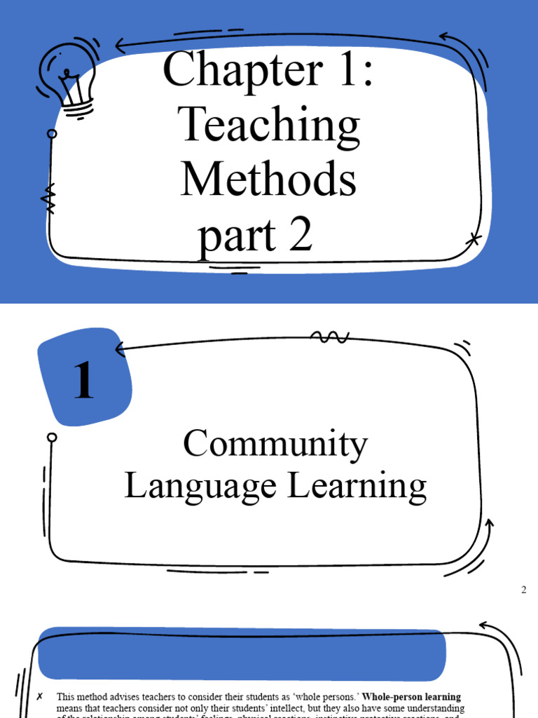 Teaching Methods Part 2 | Download Free PDF | Second Language | Learning