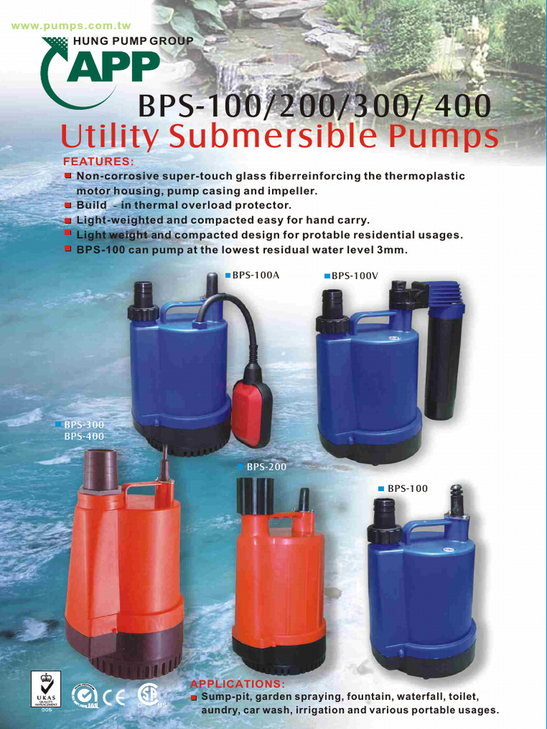 BPS 100-200 | PDF | Pump | Bearing (Mechanical)