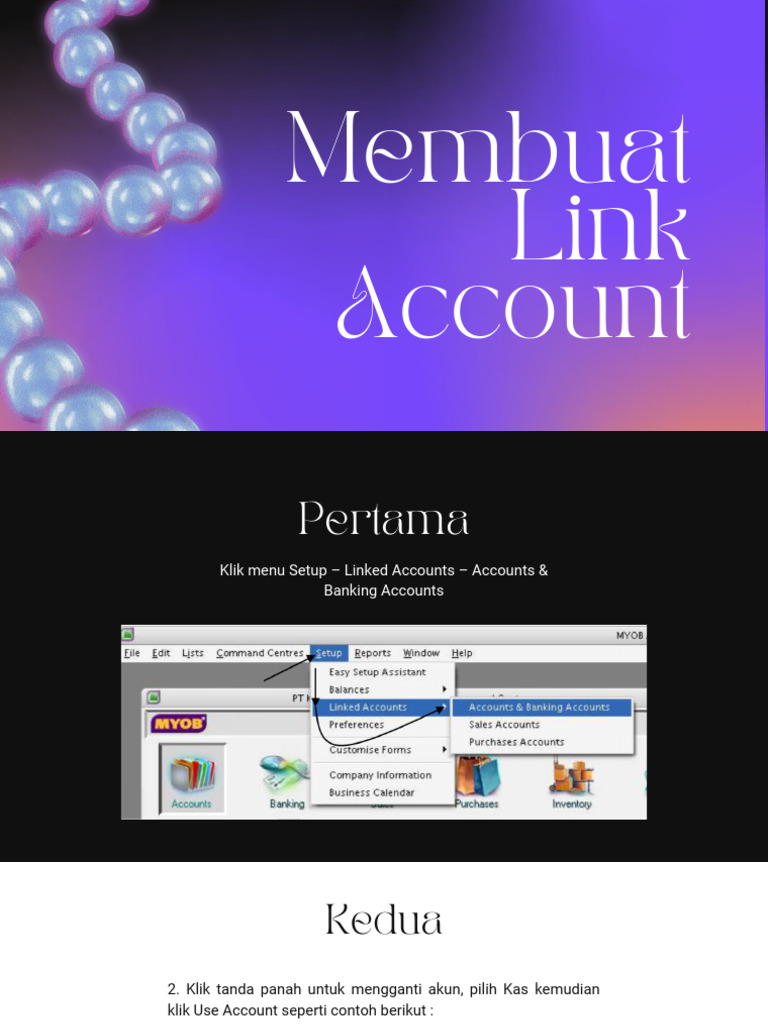 Cara Membuat Link Account | PDF