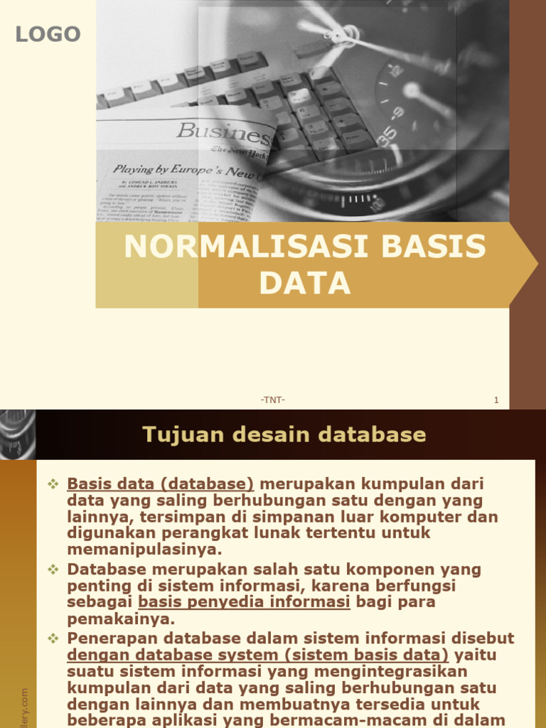 7.normalisasi Basis Data | PDF