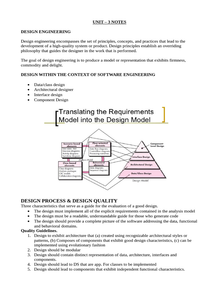 Unit 3 Notes Se Part I Download Free Pdf Abstraction Computer