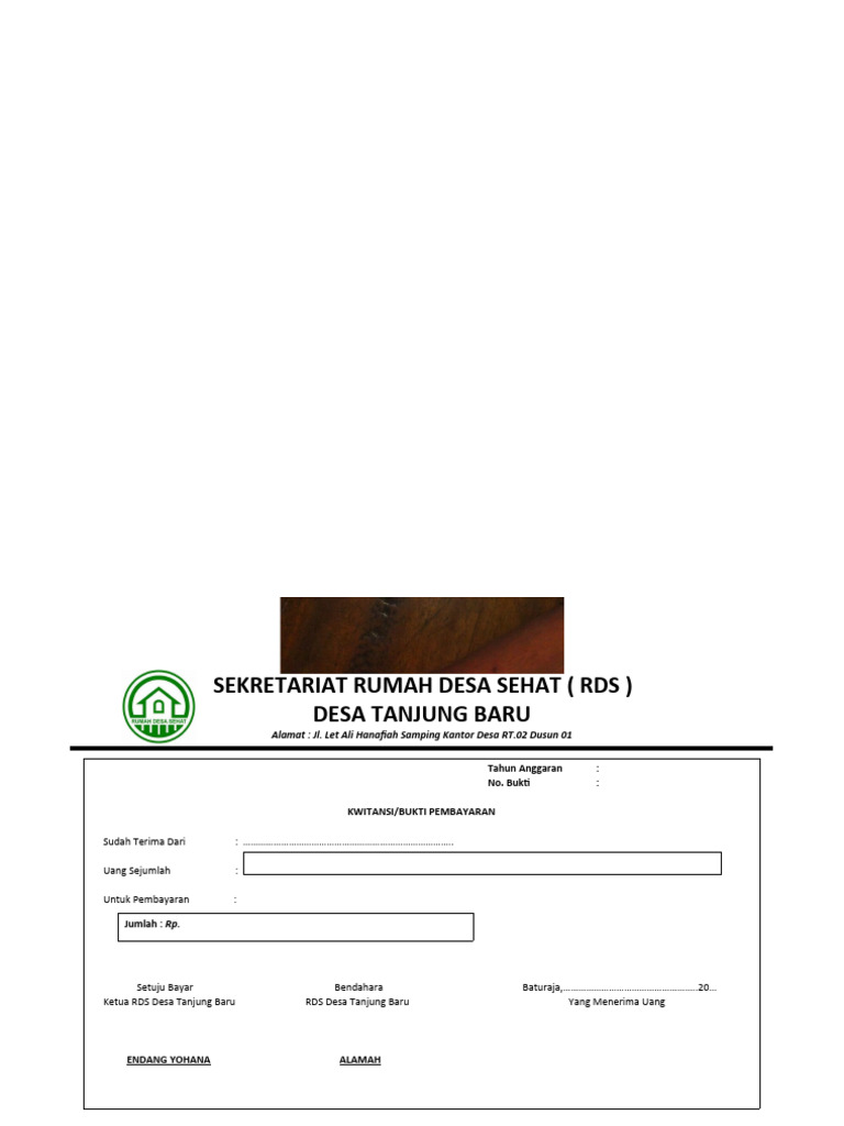 KWITANSI RDS | PDF