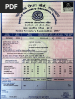 BSC Marksheet | PDF | Bachelor Of Science | Qualifications