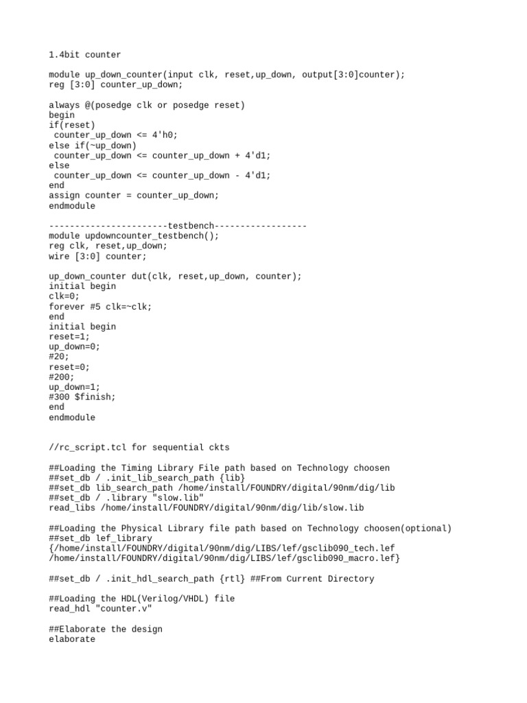Digital Partb Programs Pdf Hardware Description Language Computer Programming