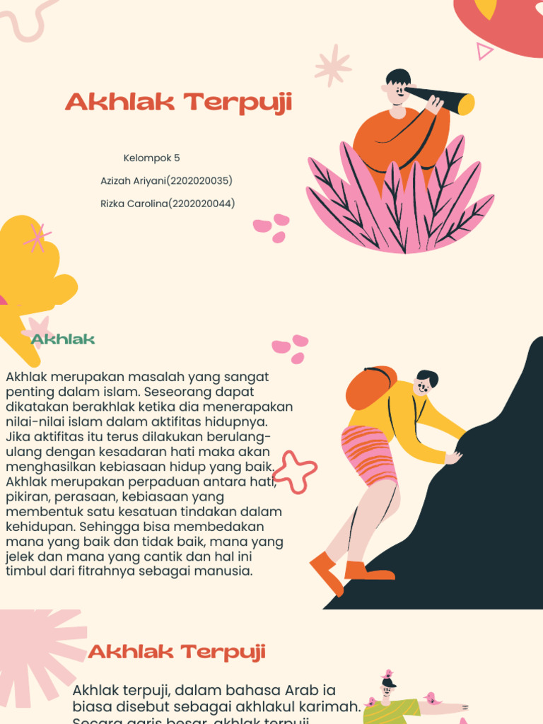 Memahami Akhlak Terpuji dalam Islam | PDF