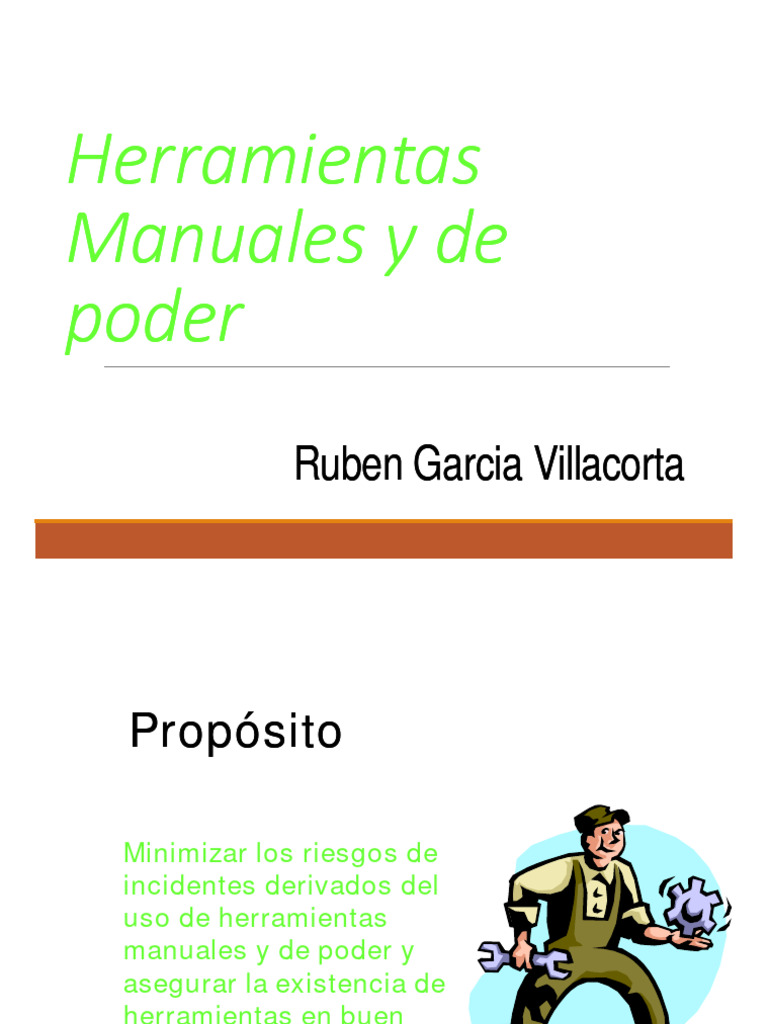 Herramientas Manuales y de Poder | PDF | Herramientas | Soldadura