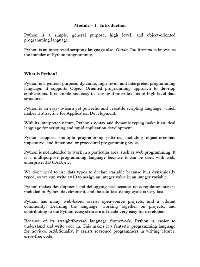 Python Module 1 Pdf Data Type Python Programming Language 0558